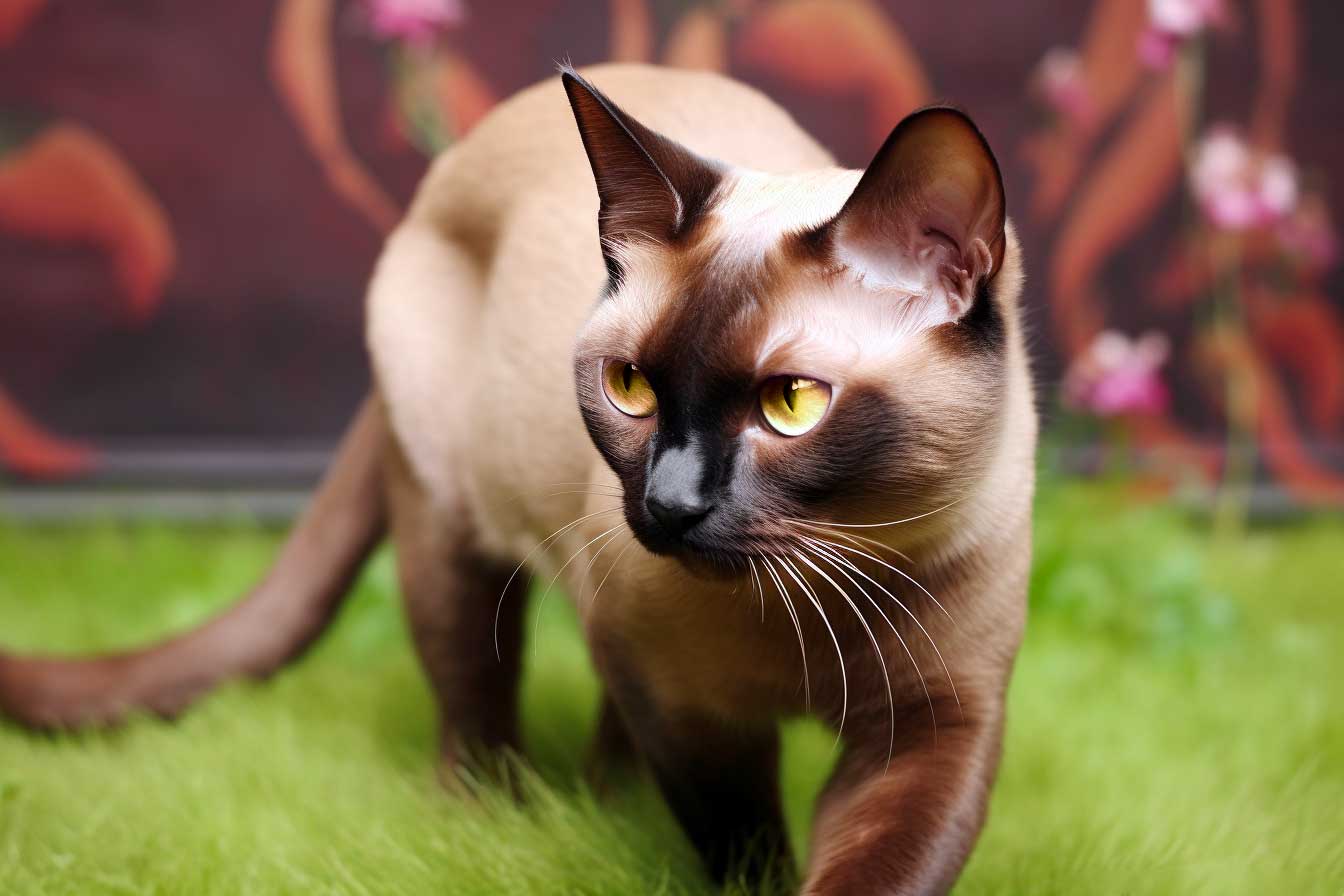 Burmese : La chat élégant du Myanmar - Remèdes Naturels pour Animaux