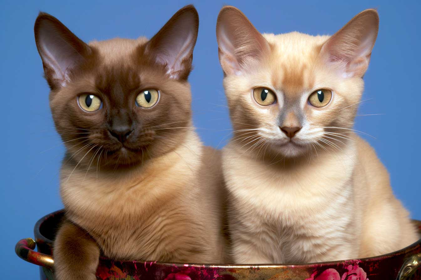 Burmese : La chat élégant du Myanmar - Remèdes Naturels pour Animaux